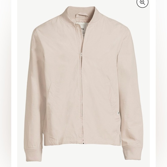 Free Assembly | Jackets & Coats | Mens Beige Bomber Jacket | Poshmark